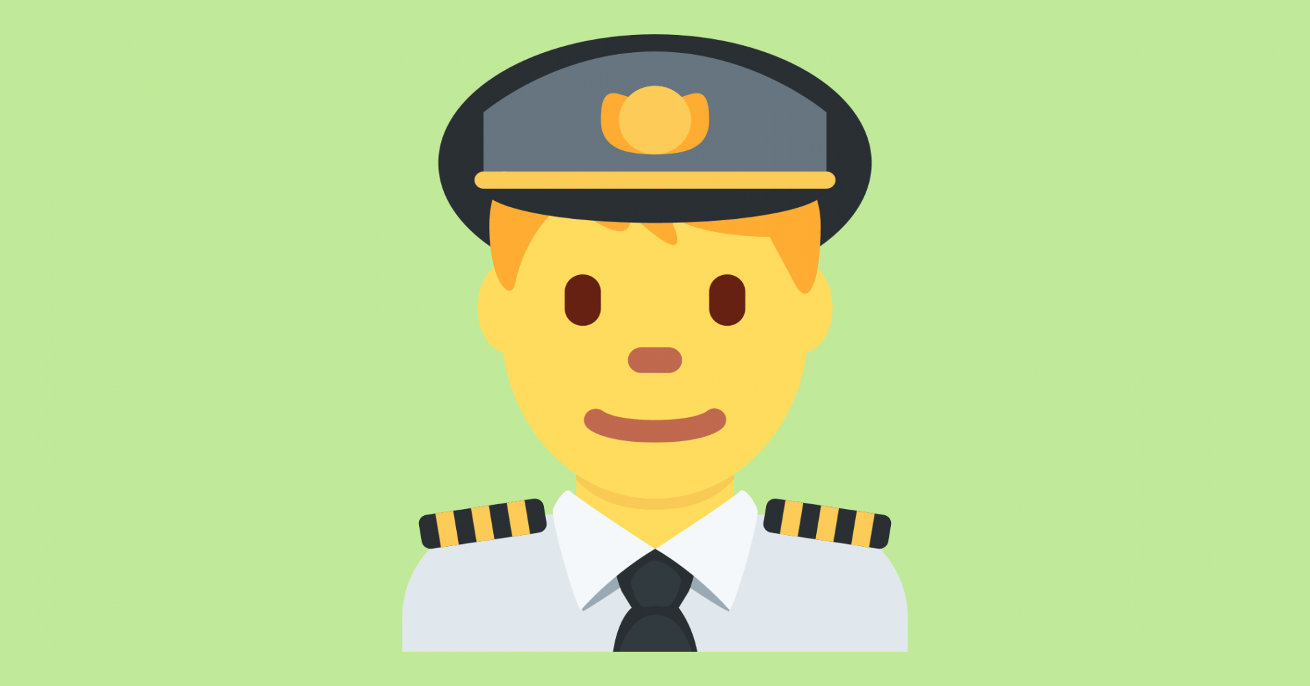 👨‍ ️ Emoji de hombre piloto - 2 Significados y Botón de Copiar y Pegar