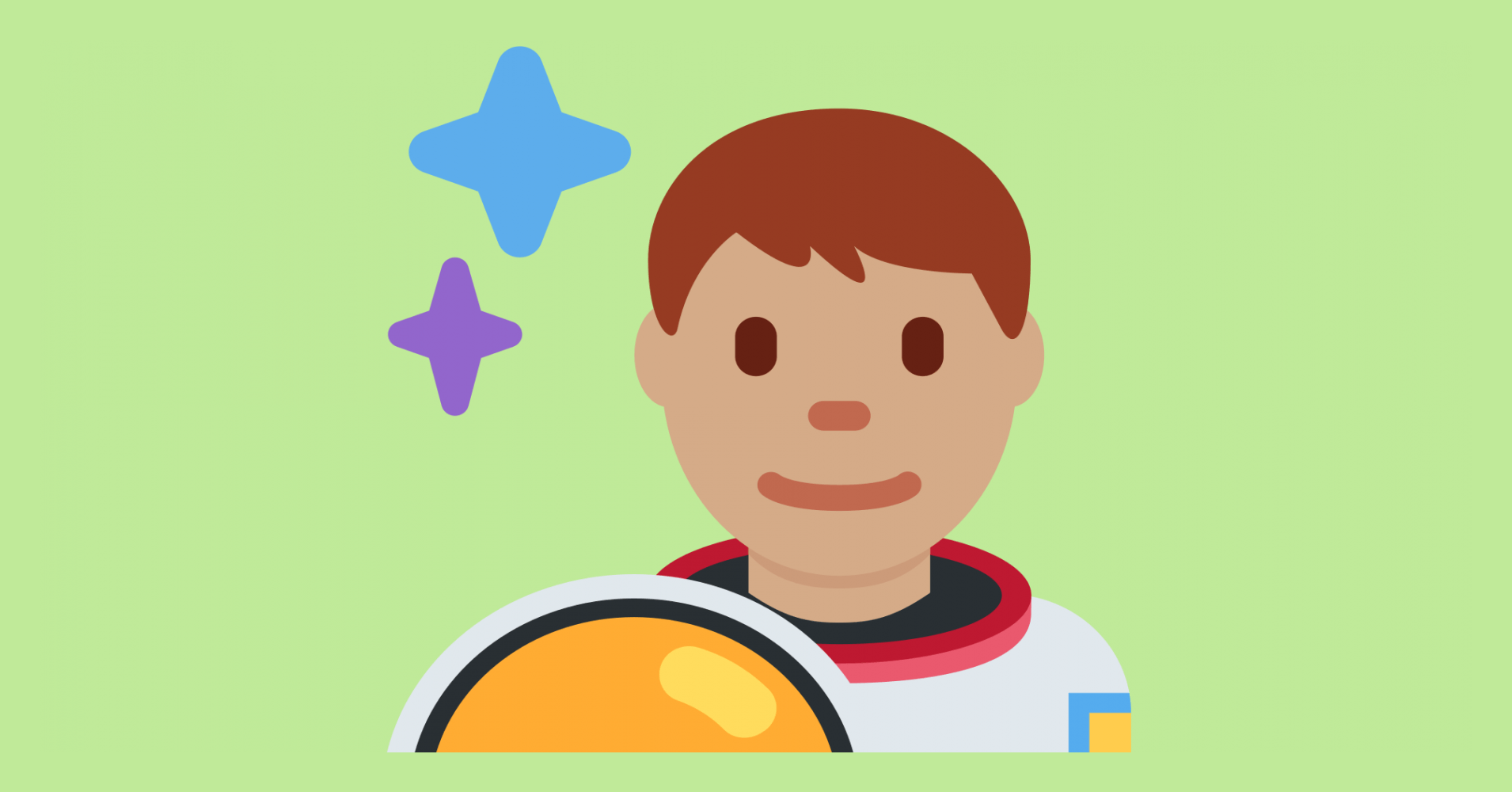 👨🏽‍🚀 Emoji de hombre astronauta (tono de piel medio) - 6 Significados y ...