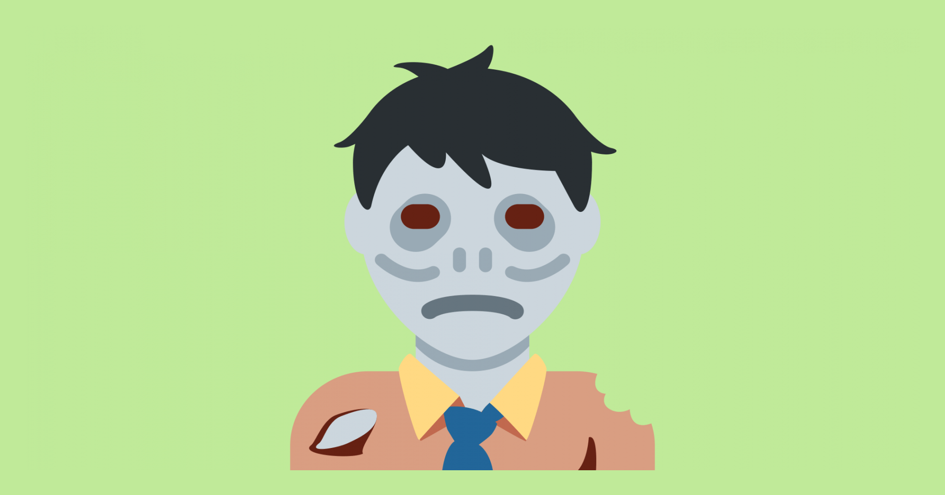 🧟‍♂️ Emoji de hombre zombie - 2 Significados y Botón de Copiar y Pegar