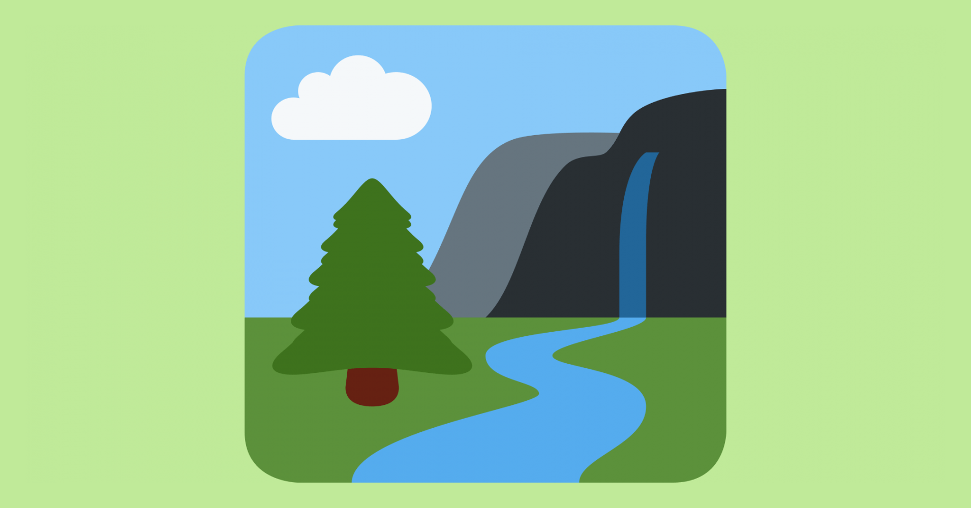 🏞️ Emoji de parque nacional - Significado y Botón de Copiar y Pegar