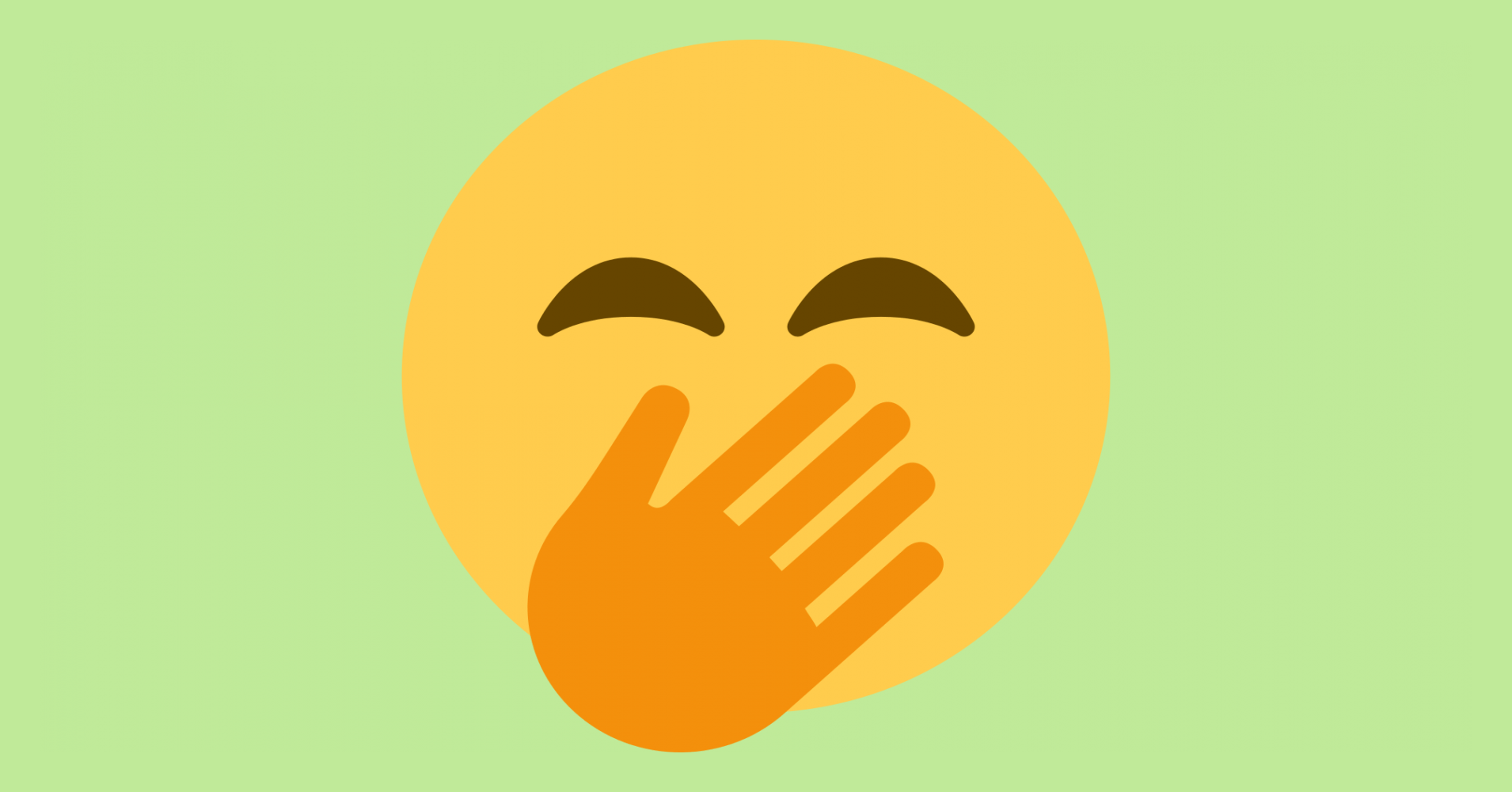 🤭 face with hand over mouth Emoji - Meaning and Copy-and-Paste Button