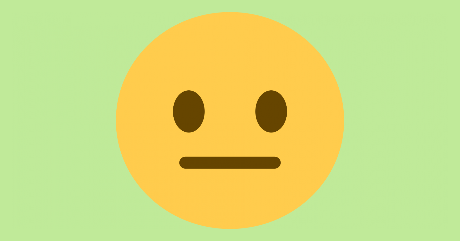 😐 Emoji de cara neutra - 4 Significados y Botón de Copiar y Pegar