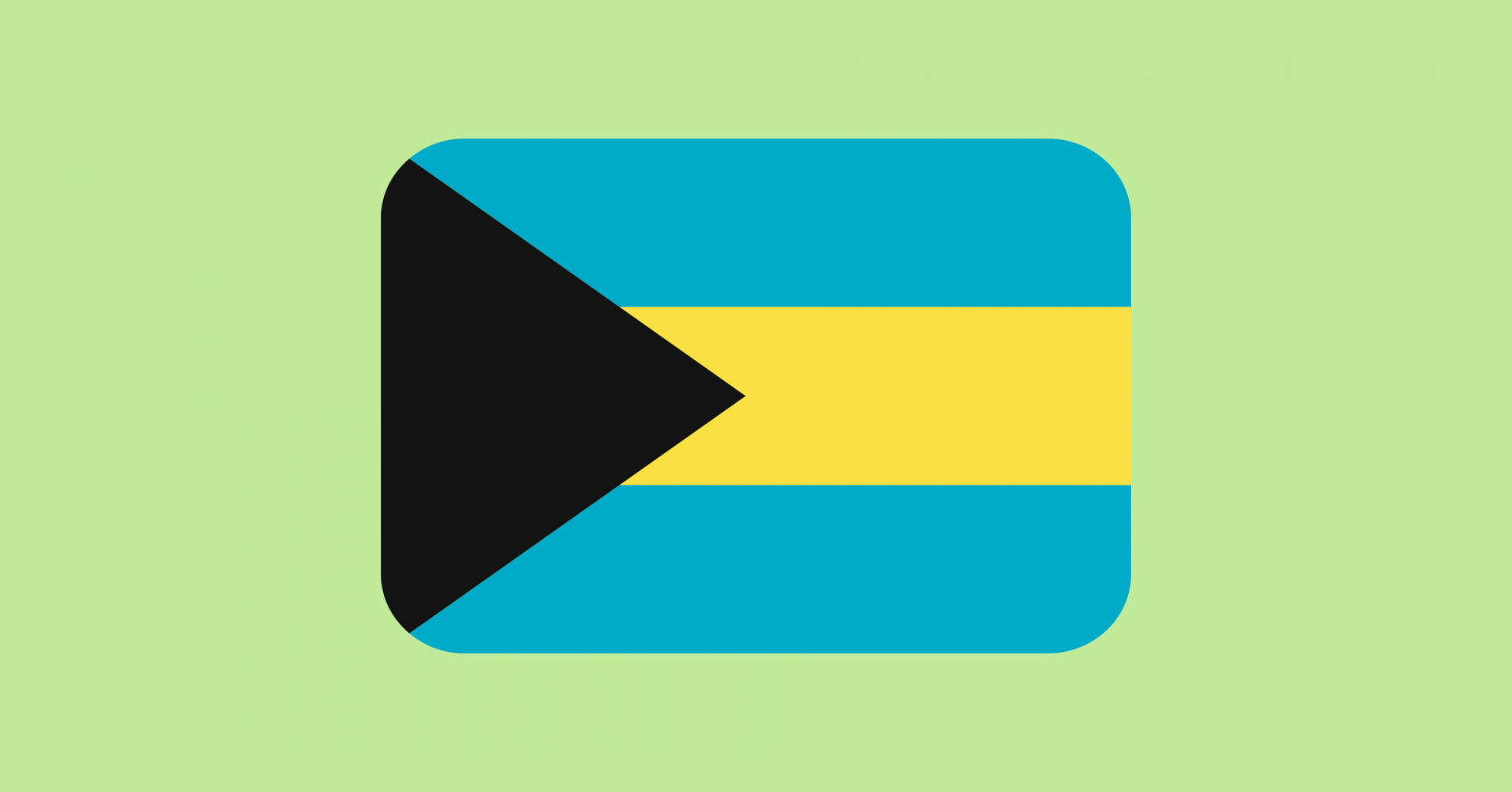 🇧🇸 Emoji de bandera de Bahamas - Significado y Botón de Copiar y Pegar