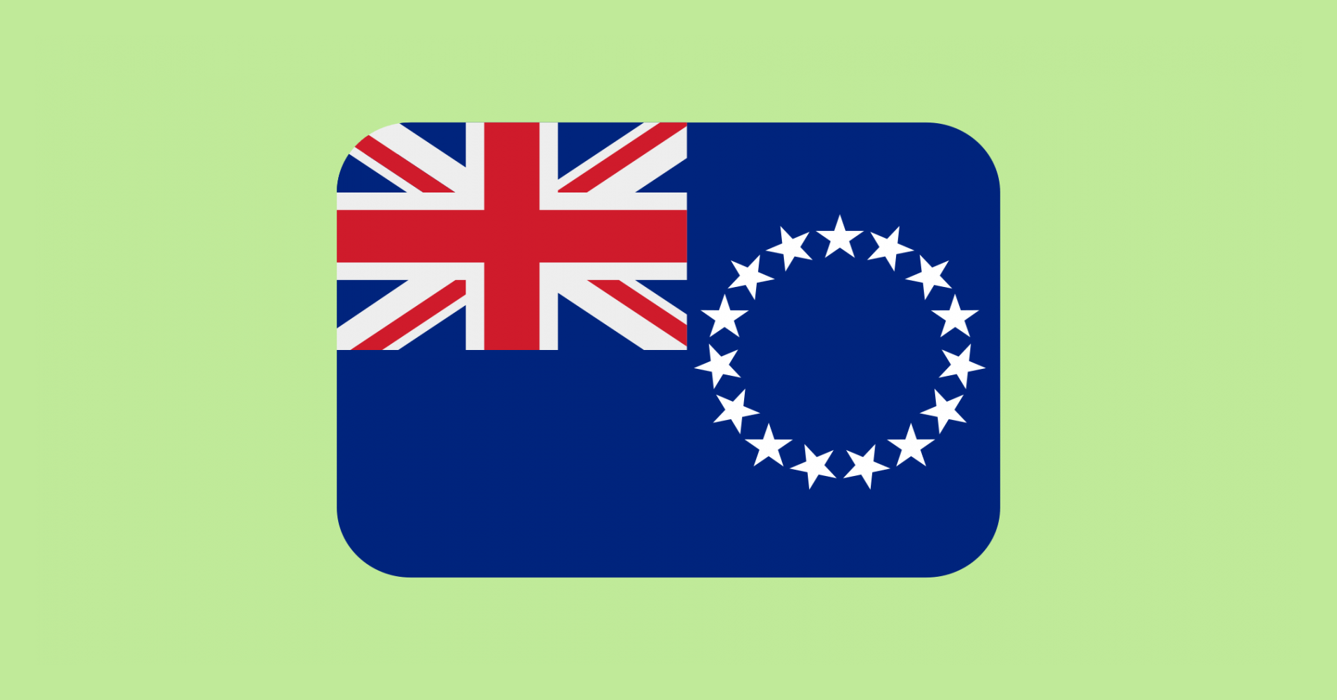 🇨🇰 Emoji de bandera de Islas Cook - Significado y Botón de Copiar y Pegar