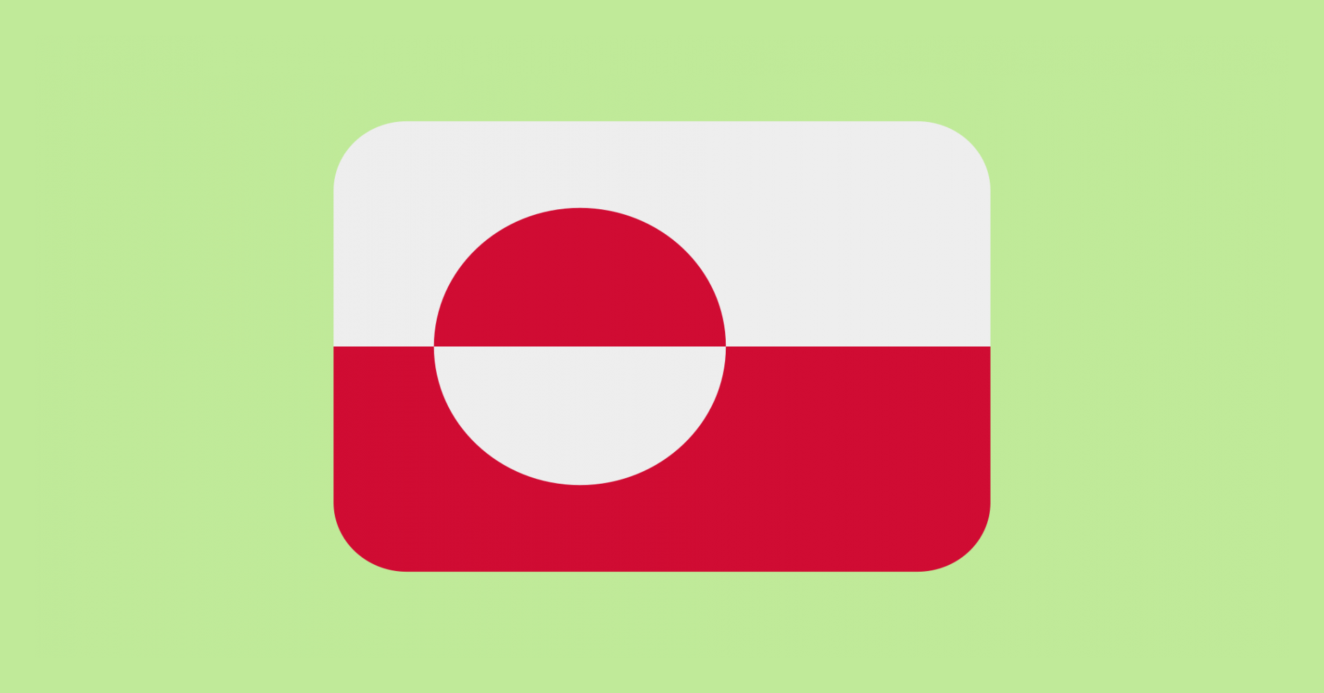 🇬🇱 flag: Greenland Emoji - Meaning and Copy-and-Paste Button
