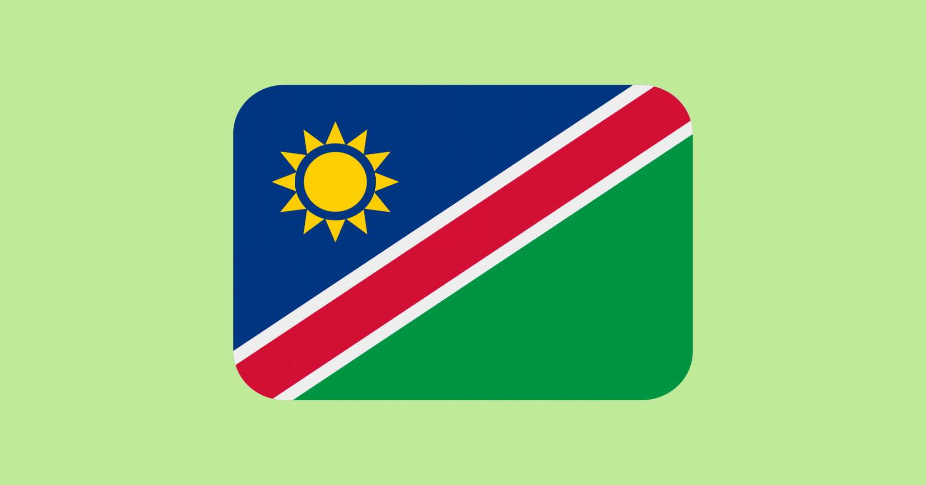 🇳🇦 flag: Namibia Emoji - Meaning and Copy-and-Paste Button
